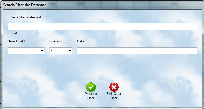 Selecting Data To Display